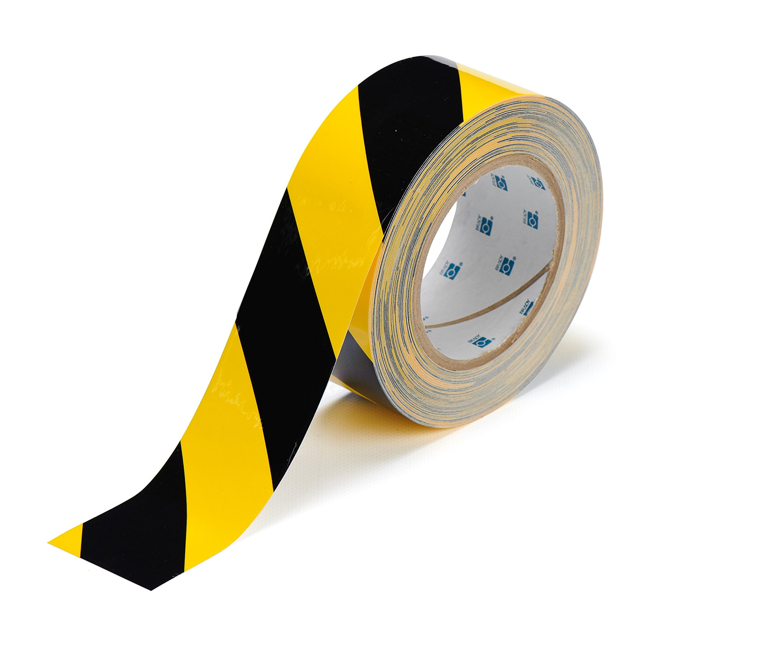 ToughStripe Industrial Floor Marking Tape, Yellow and Black Non-Slip ...