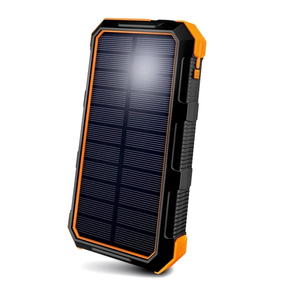 ToughTested ROC24 Solar Power Bank, 24,000mAh, Waterproof Rugged, USB-C ...