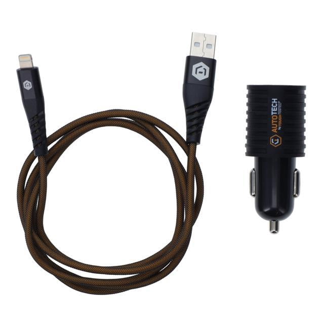 ToughTested Auto tech Car Charger Kit with Light - Walmart.com