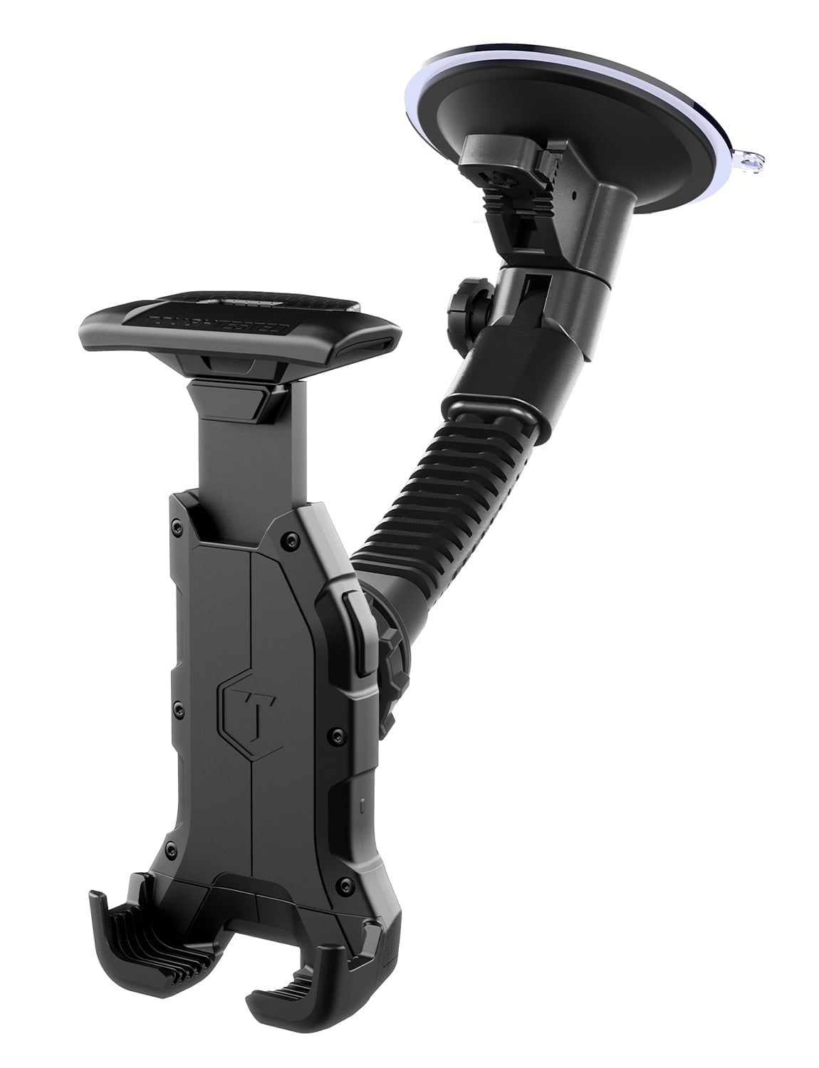 ToughTested GPS Mount Car Tablet Holder, Heavy Duty Suction Cup Stand ...