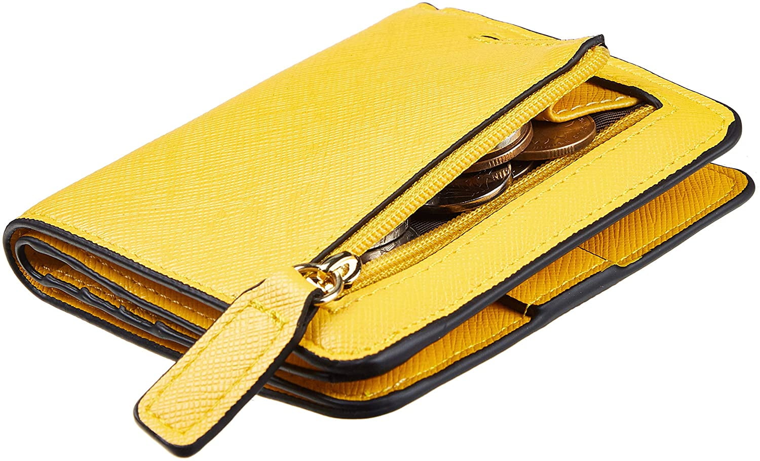 Toughergun Womens Rfid Blocking Small Compact Bifold Luxury Genuine ...