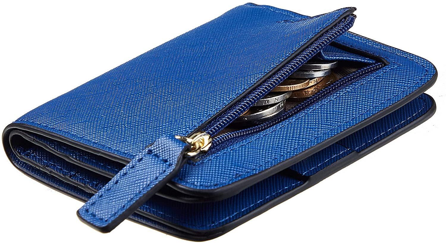 Toughergun Womens Rfid Blocking Small Compact Bifold Luxury Genuine ...