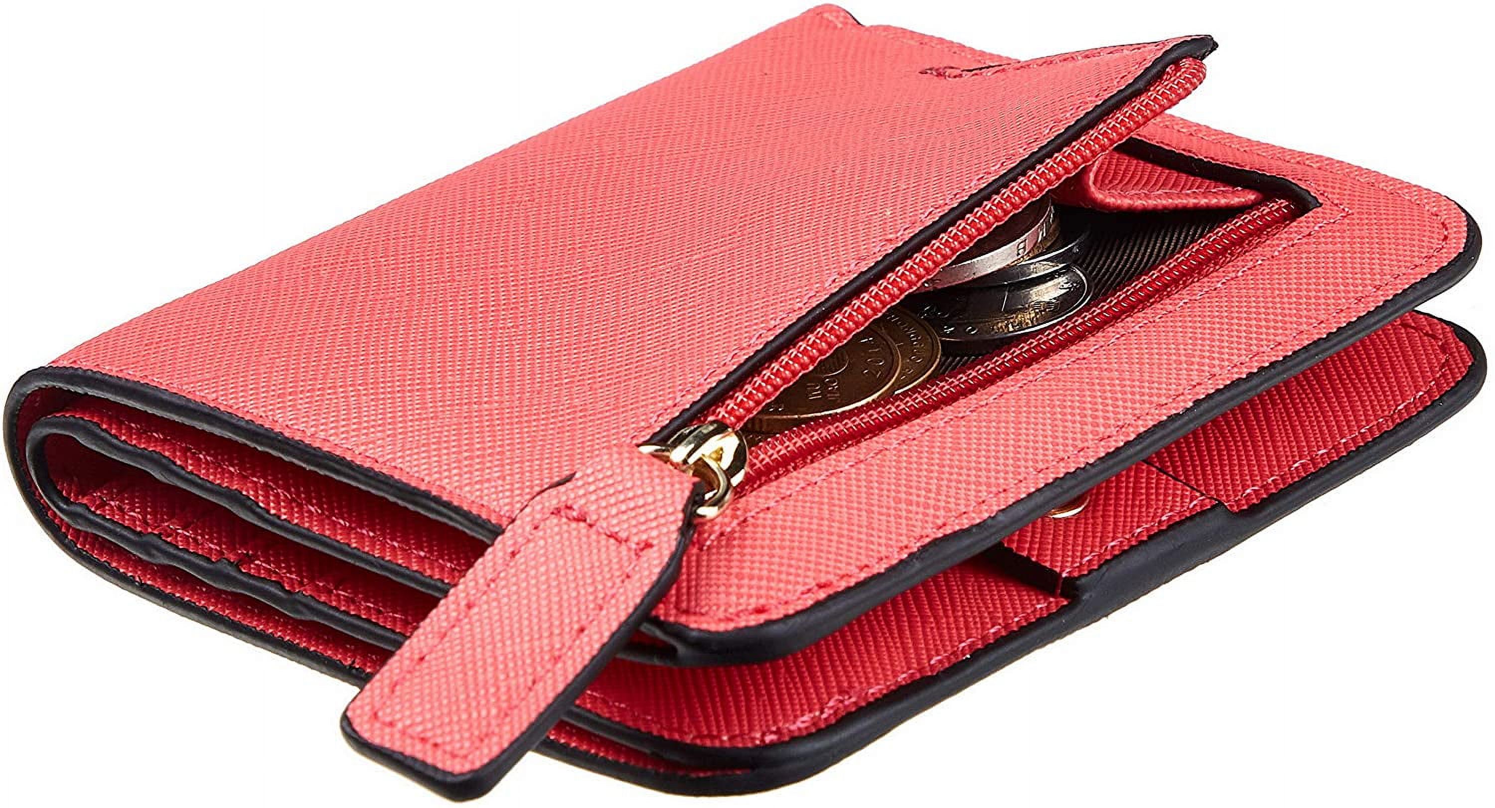 Toughergun Womens Rfid Blocking Small Compact Bifold Luxury Genuine ...