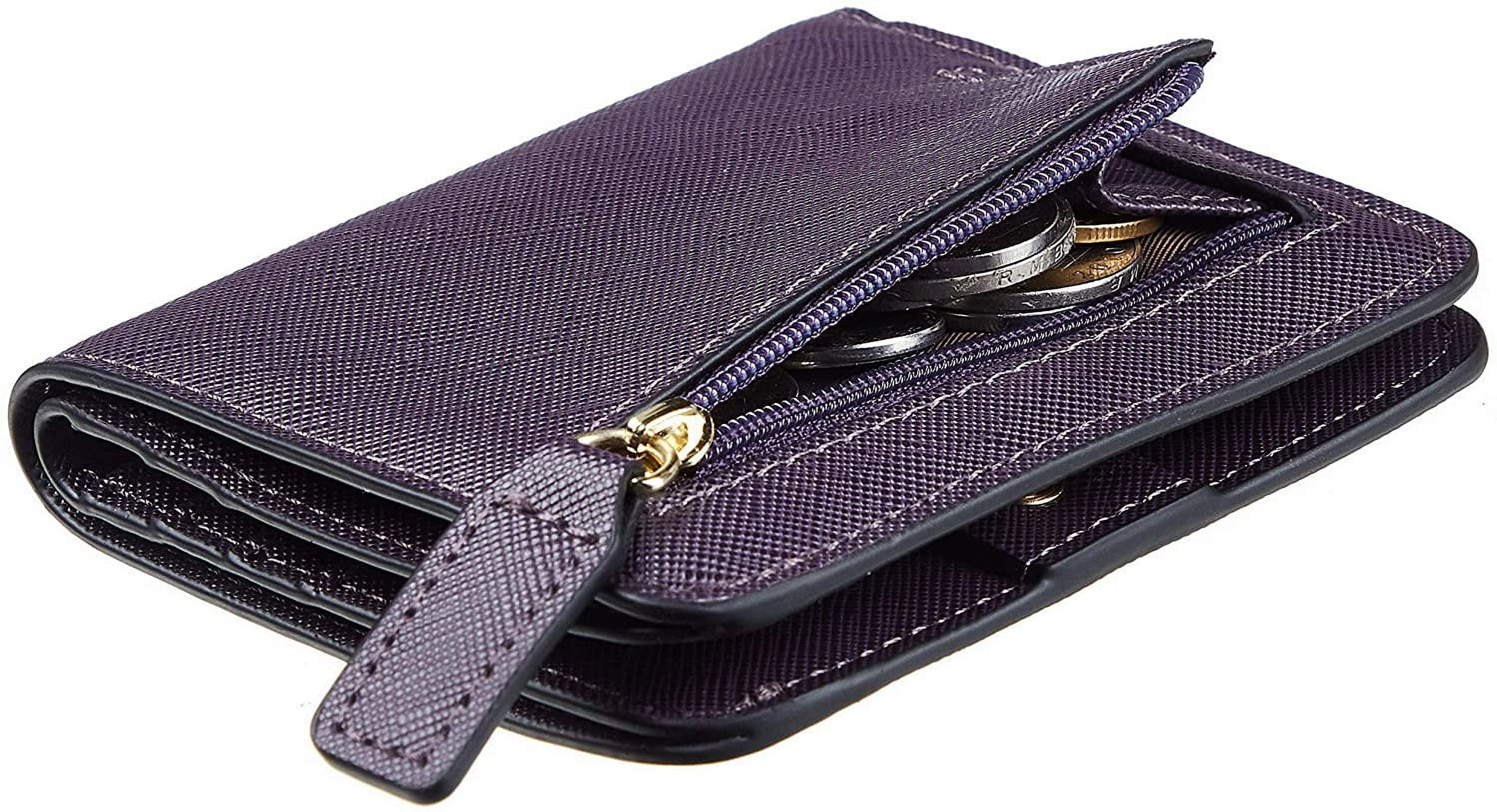 Toughergun Womens Rfid Blocking Small Compact Bifold Luxury Genuine ...