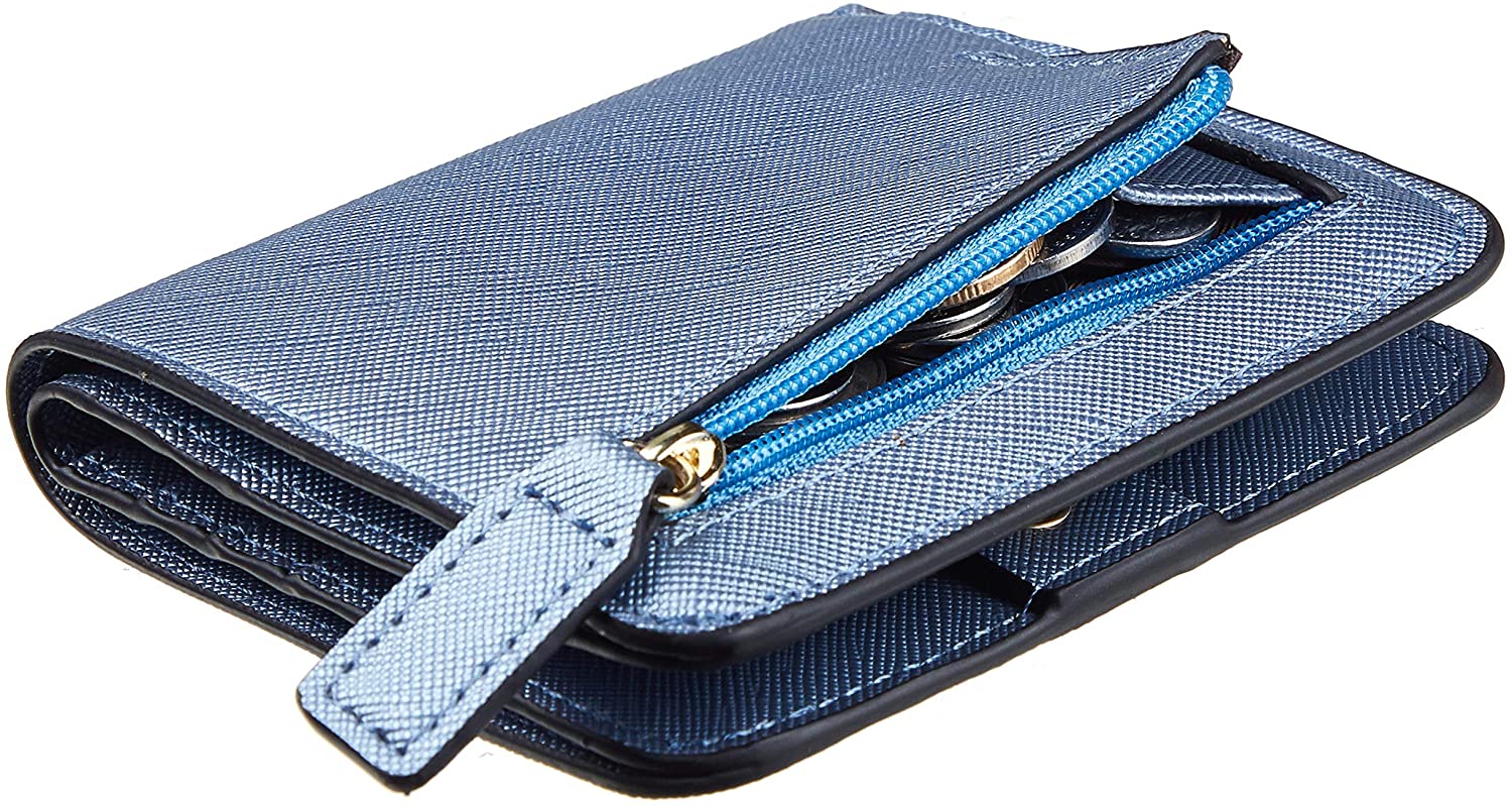 Toughergun Womens Rfid Blocking Small Compact Bifold Luxury Genuine ...