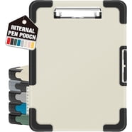 11x17 Clipboard Aluminum with High Capacity Clip & Storage Area ...