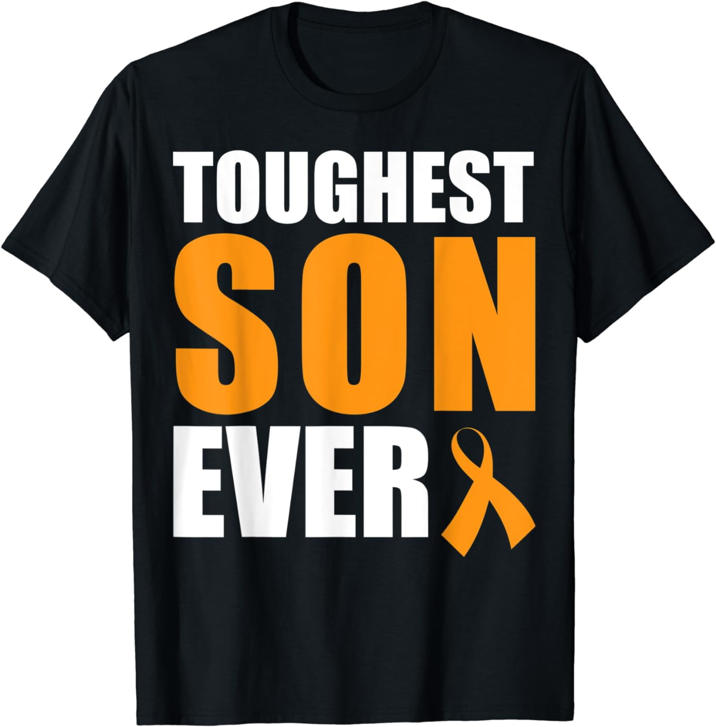 Toughest Son Ever Leukemia Awareness Cancer Survivor Gift T-Shirt ...
