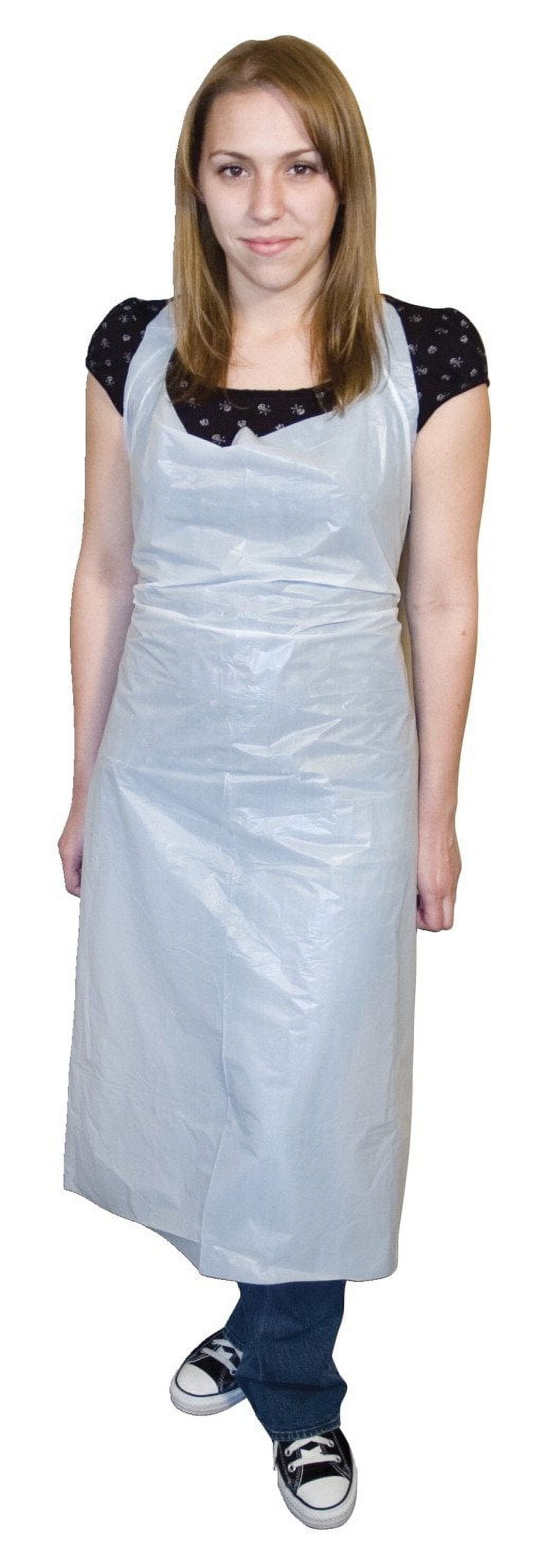 ToughGrade Disposable Apron with Extra-Long Ties, 28" x 46" inch, Food ...