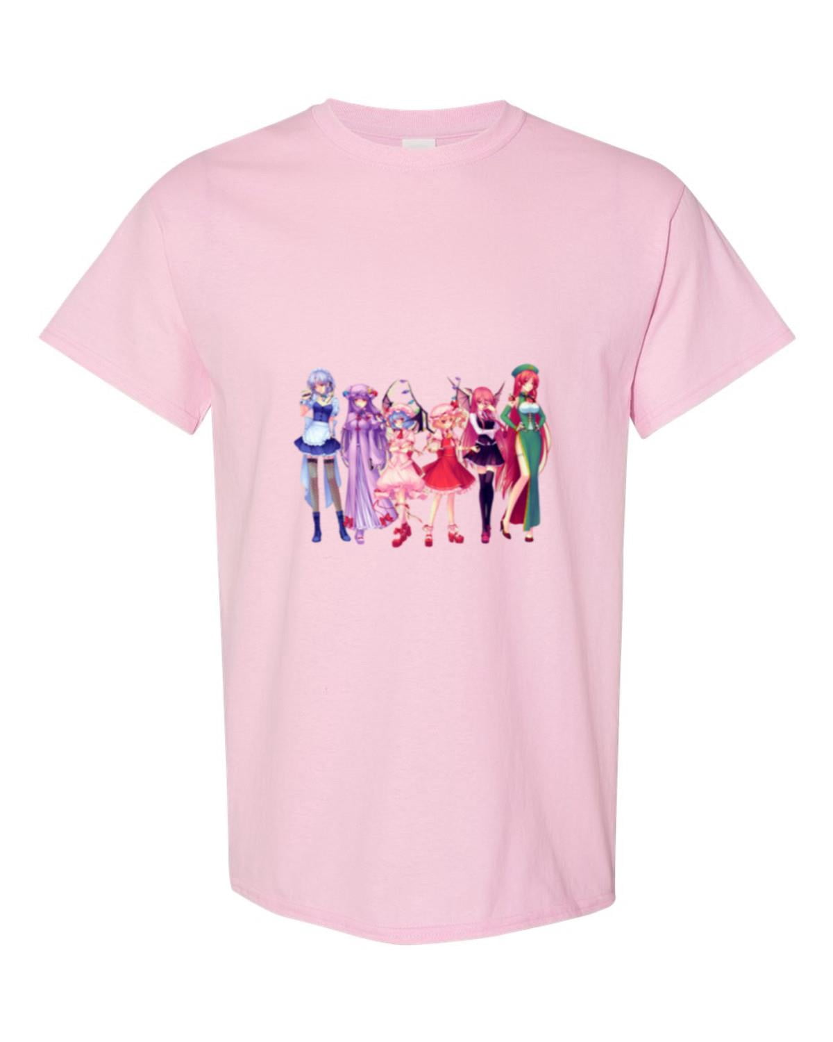 Touhou Project An Anime Game Bullet Hell Shrine Maiden Cute T-Shirt ...