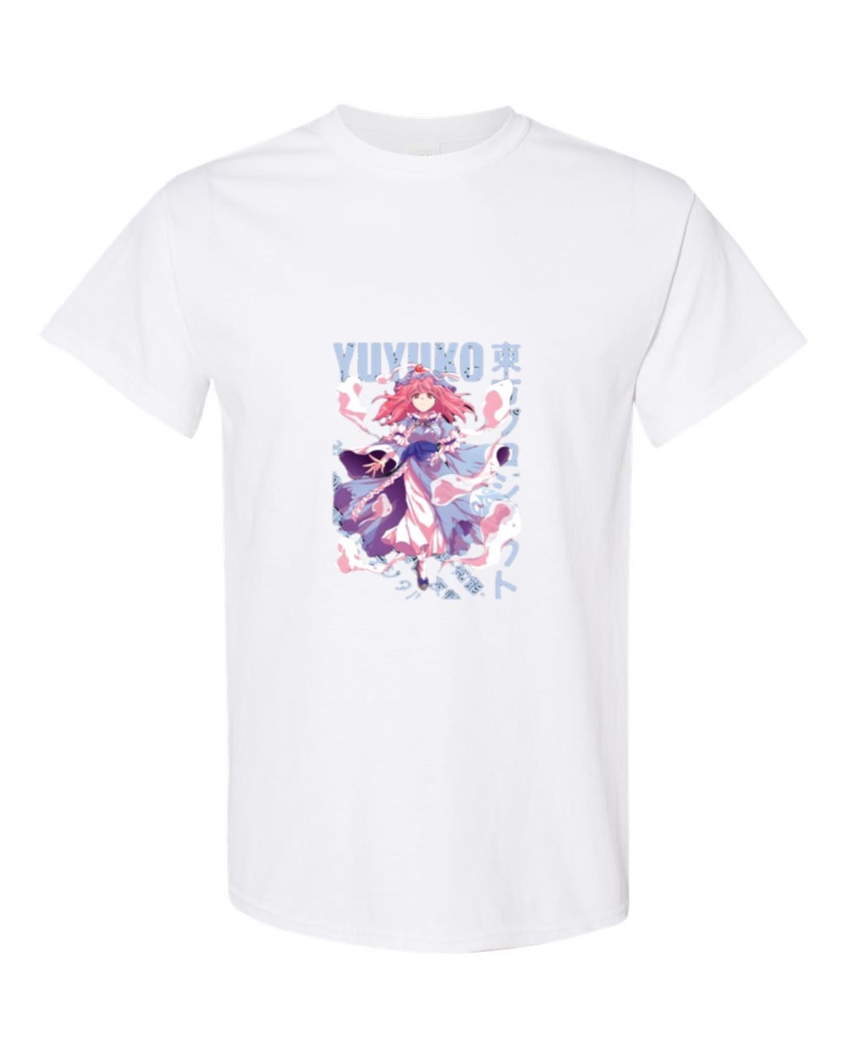 Touhou Project Yuyuko Saigyouji An Anime Game Ghost Graphic T-Shirt ...