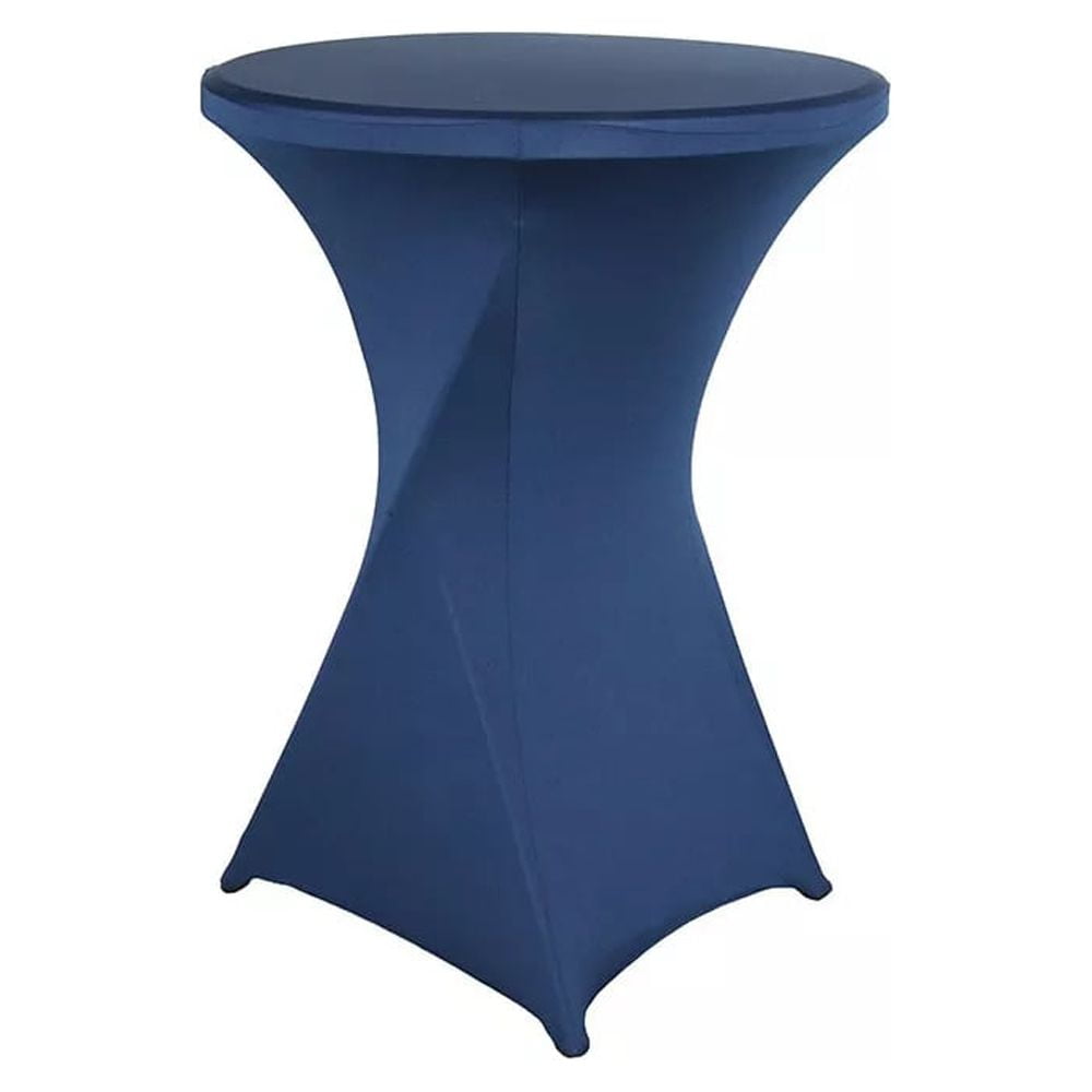Touiyu Highboy Cocktail Round Spandex Table Cover Four-Way Tight Fitted ...