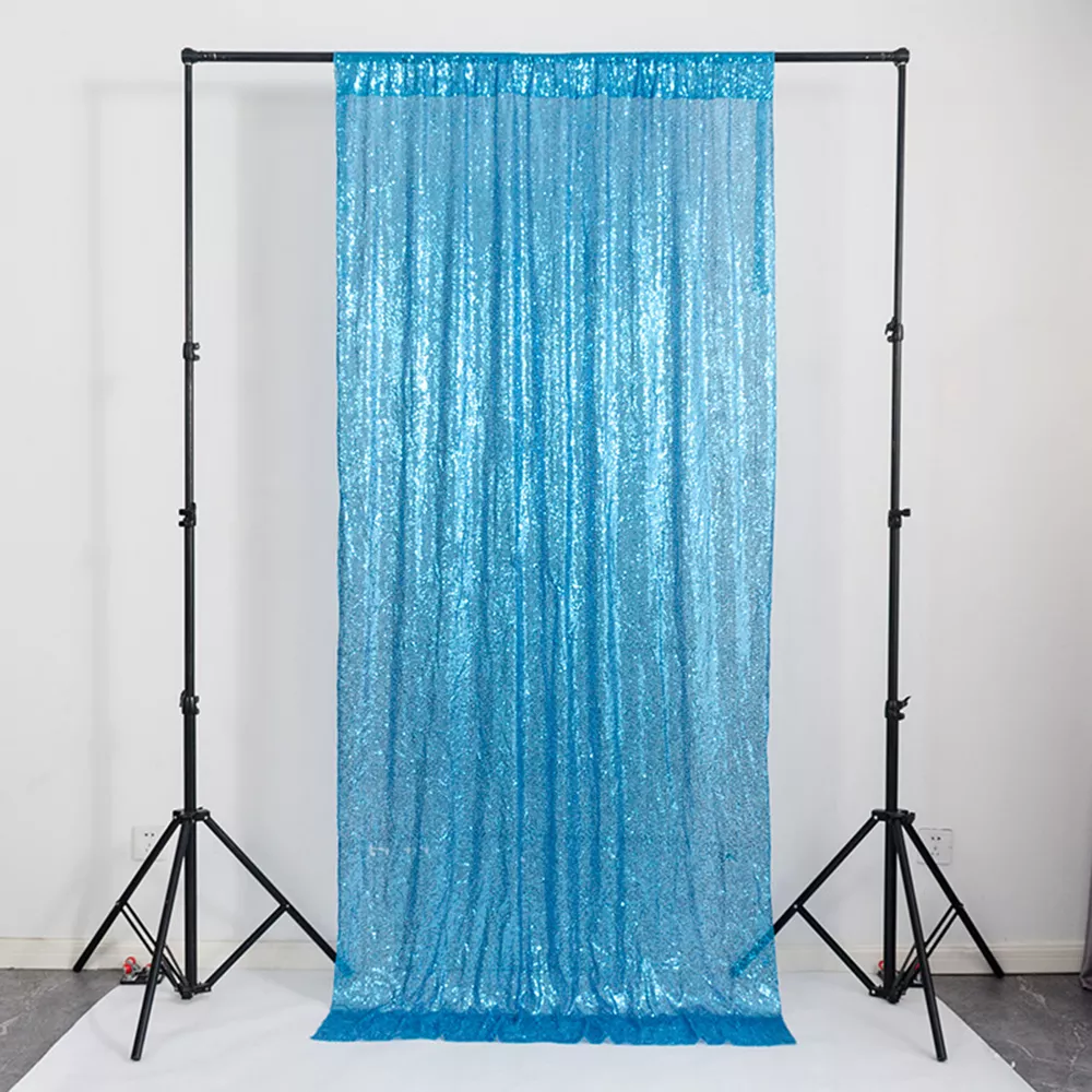 Touiyu Sequin Backdrop Curtain Photography Wedding Party Background ...