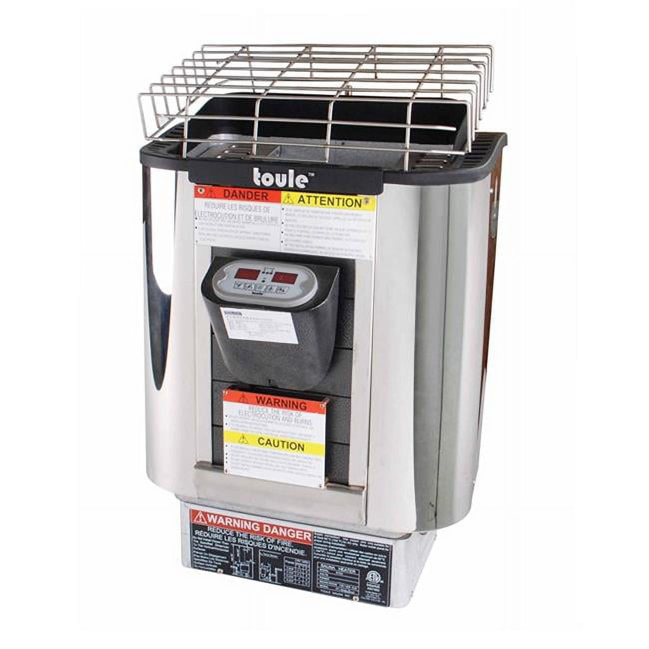 Toule 4.5 kW 240V Toule Sauna Heater with On-Heater Digital Control ...