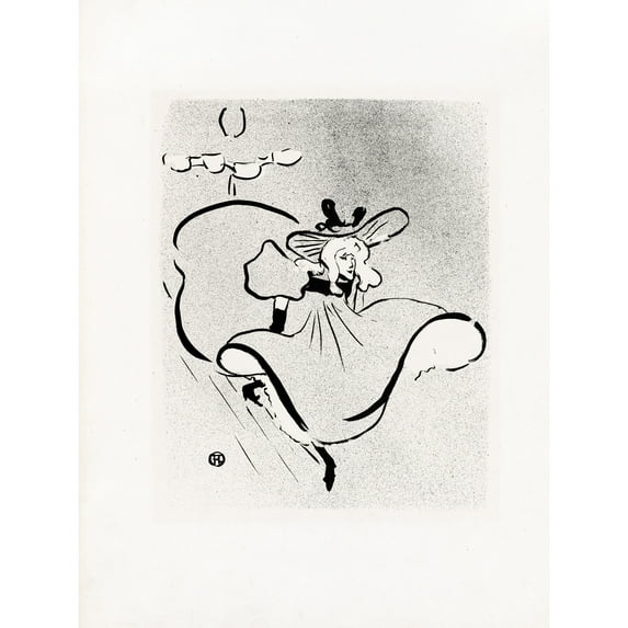 Toulouse-Lautrec Dancer Jane Avril Can-can Extra Large Art Print Wall ...