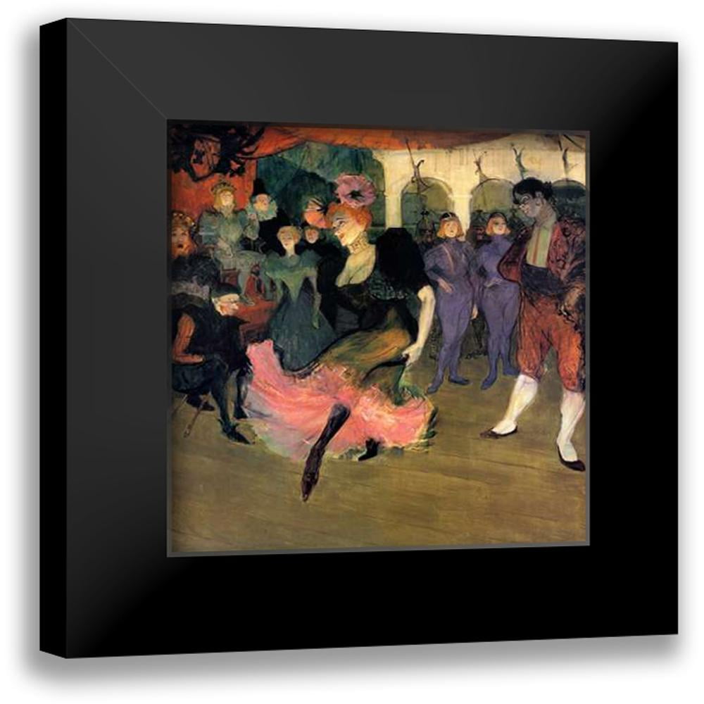 Toulouse-Lautrec, Henri 15x15 Black Modern Framed Museum Art Print ...