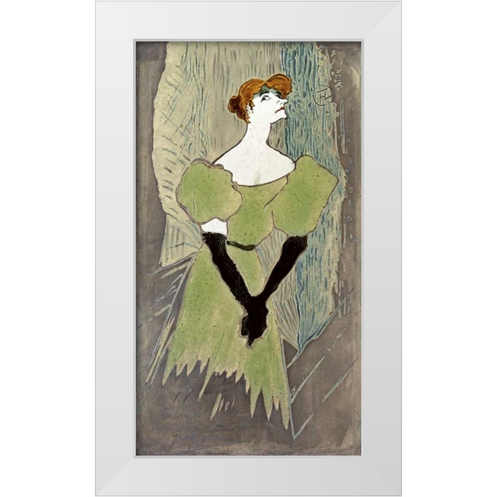 Toulouse-Lautrec, Henri 15x24 White Modern Wood Framed Museum Art Print ...