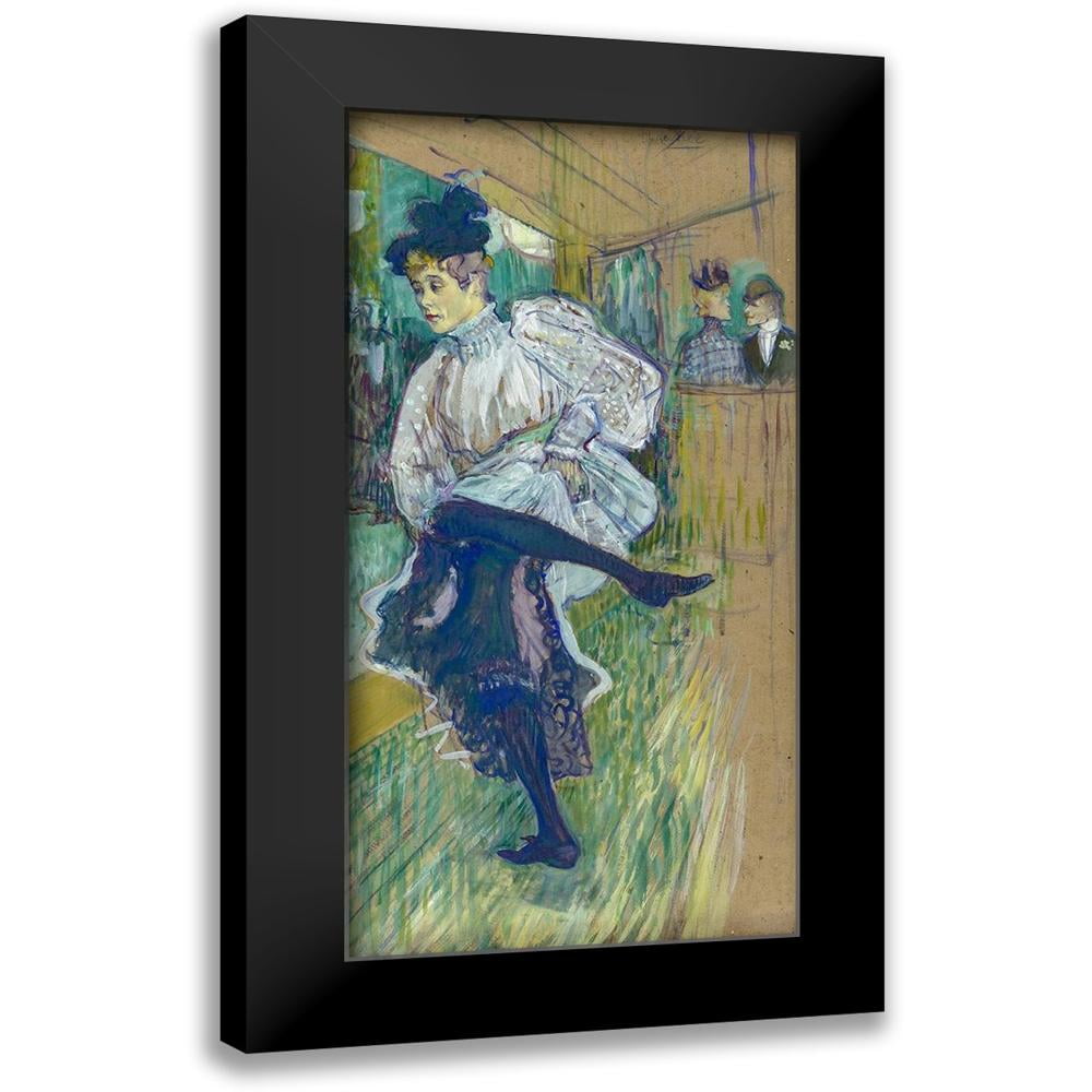 Toulouse-Lautrec, Henri de 14x24 Black Modern Framed Museum Art Print ...