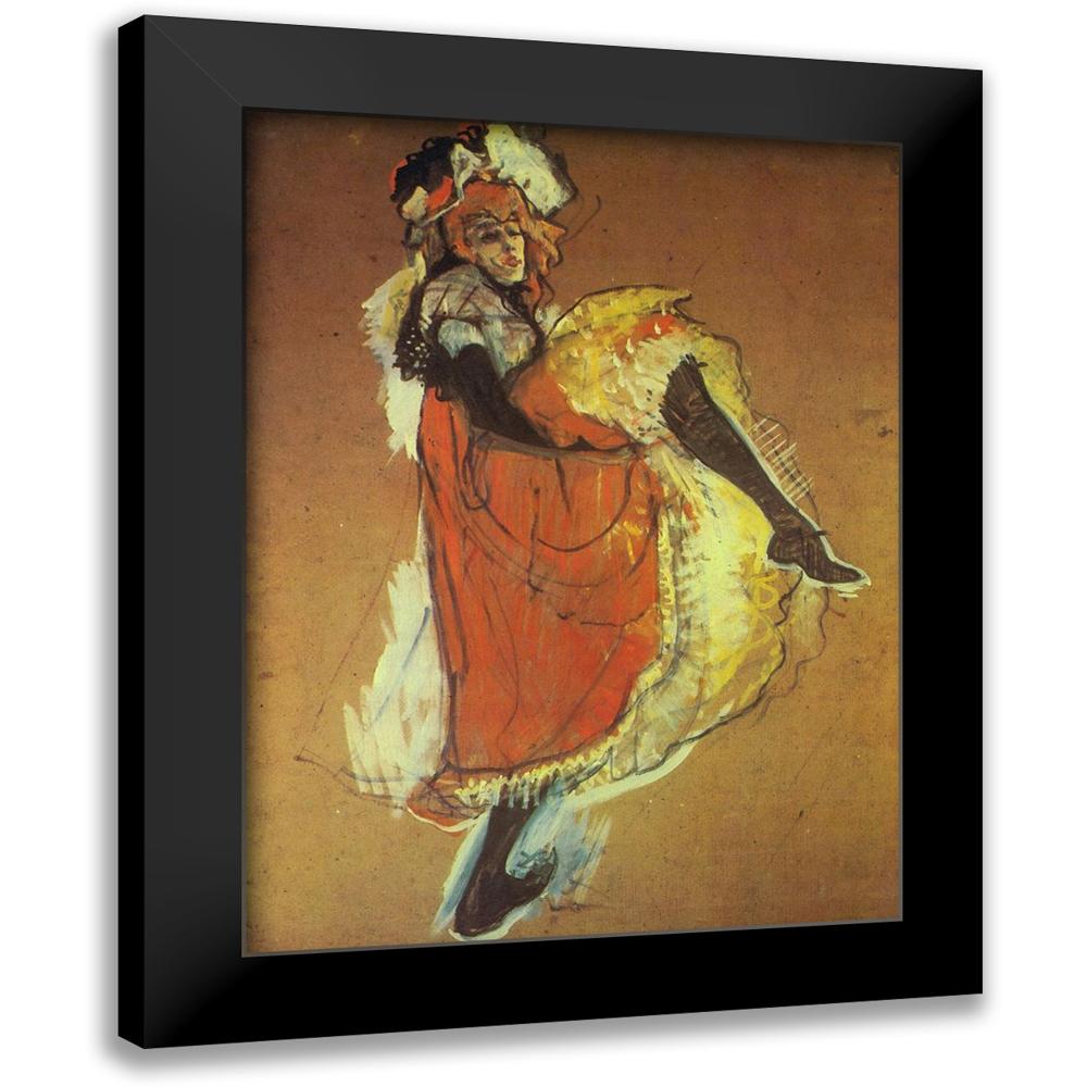 Toulouse-Lautrec, Henri de 15x18 Black Modern Framed Museum Art Print ...
