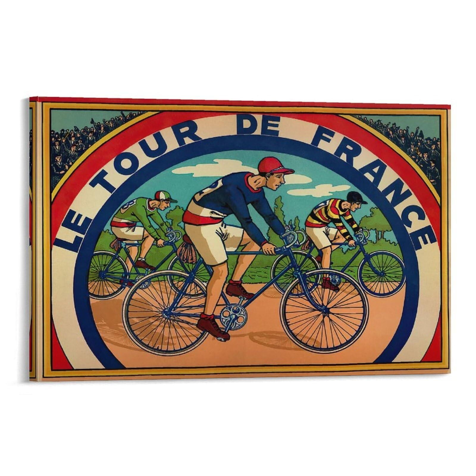 Tour De France Poster - Bicycle Posters Bicycle Art Vintage Bicycle ...