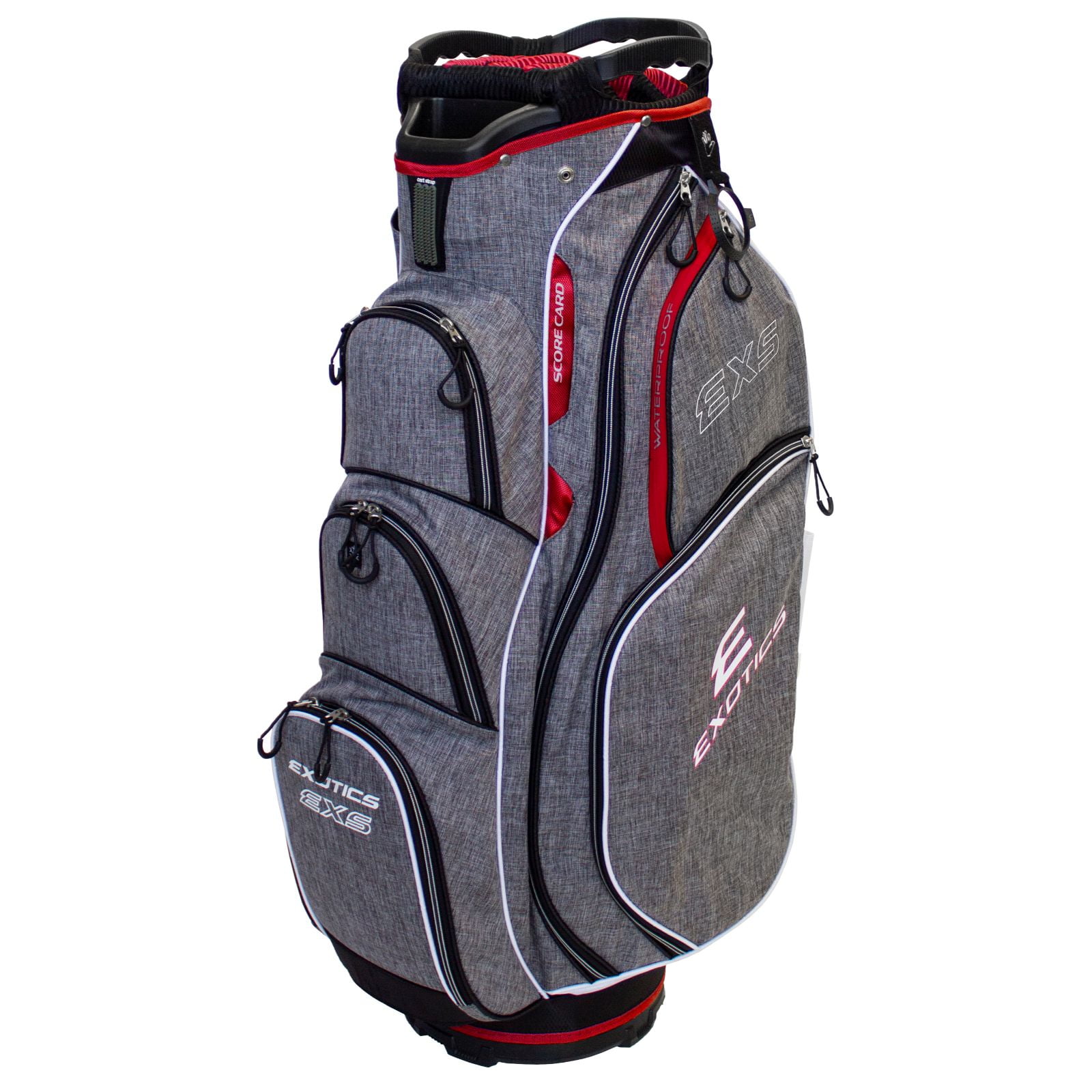 Tour Edge Exotics Xtreme Cart 7.0 Bag-Heath-Red-White - Walmart.com