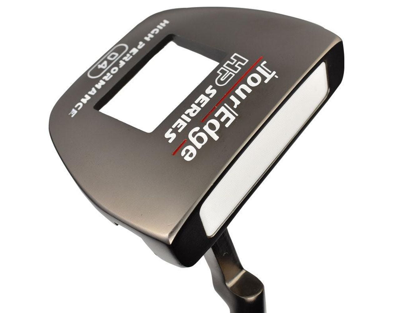 Tour Edge HP Series Black Nickel 04 Putter (35", Small Mallet, Plumber ...