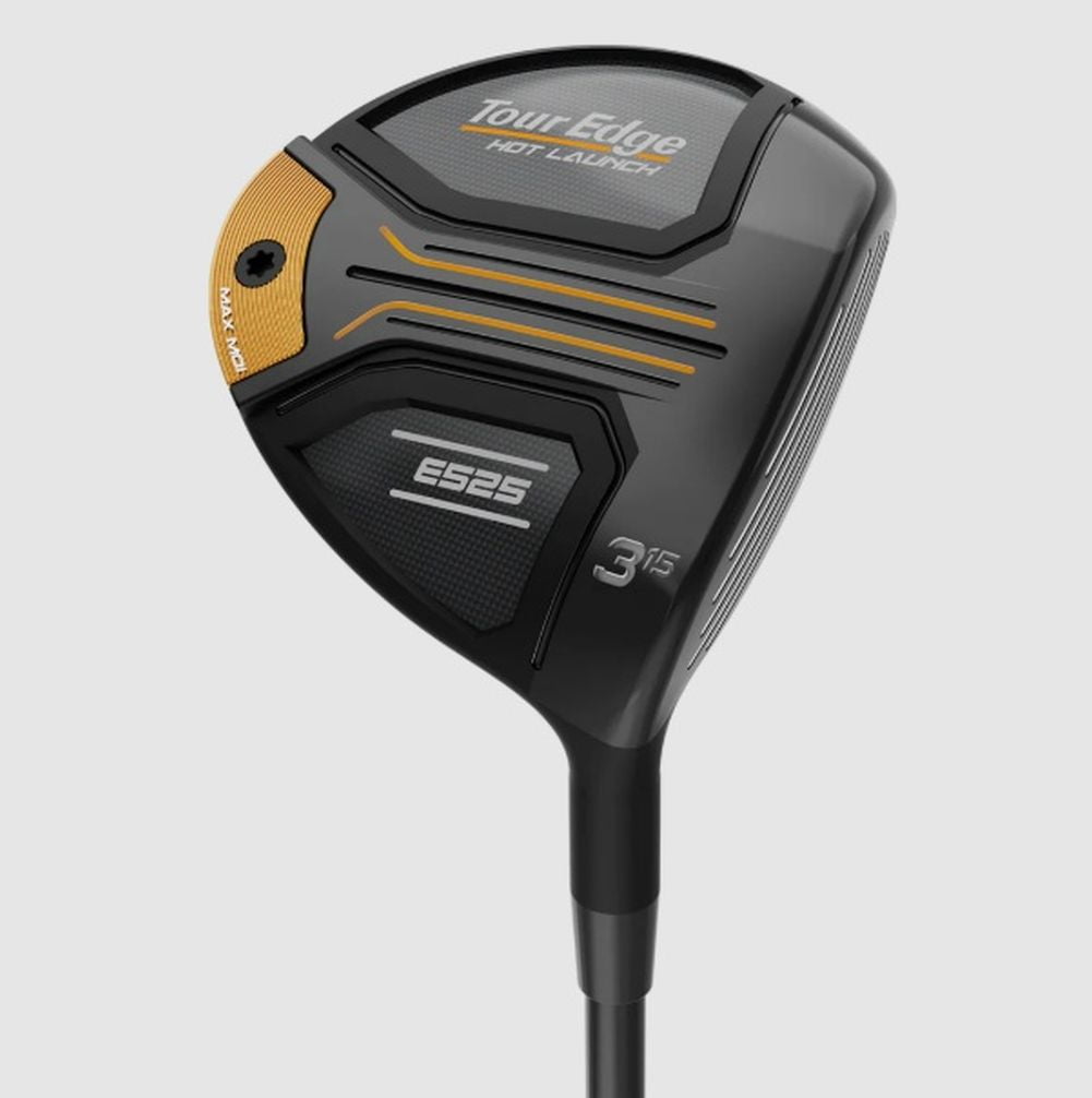Tour Edge Hot Launch E525 3 Wood 15* (UST Helium Black Stiff) 2025 NEW ...