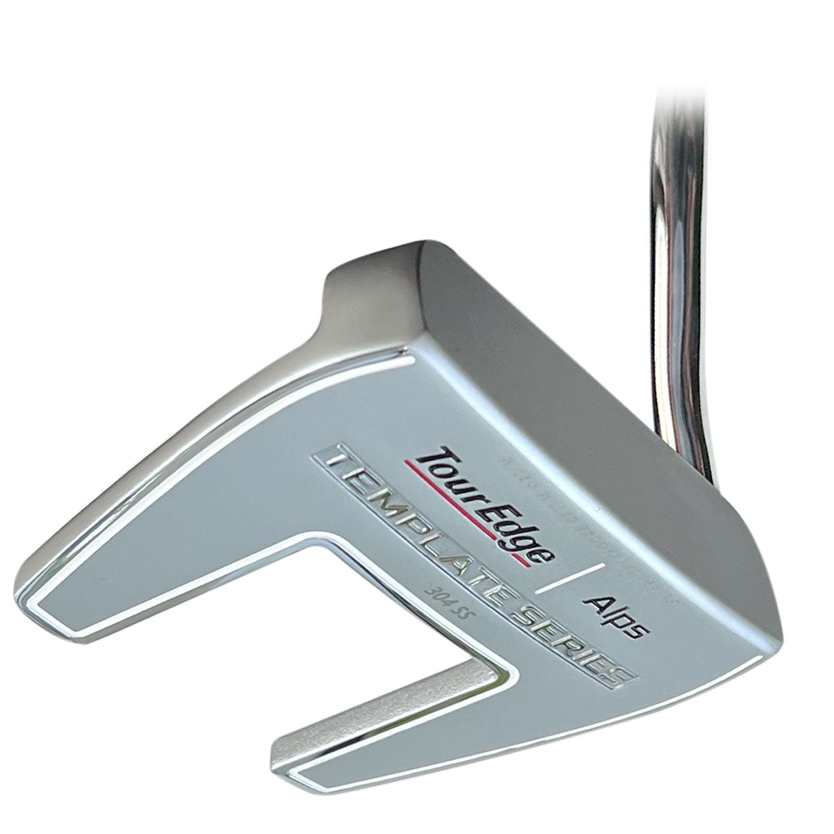 Tour Edge Pure Feel Template Series Alps Putter 35" (Silver, Mallet ...