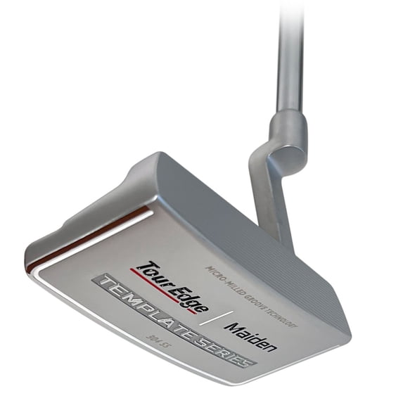 Tour Edge Pure Feel Template Series Maiden Putter 35" (Silver, Blade ...