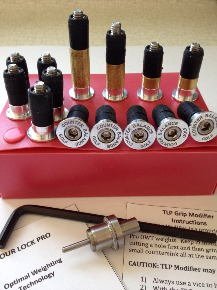 Tour Lock Pro FullSet Of Clubs Counter Balance(10-16g,2-20g,1-25g,1-30g ...