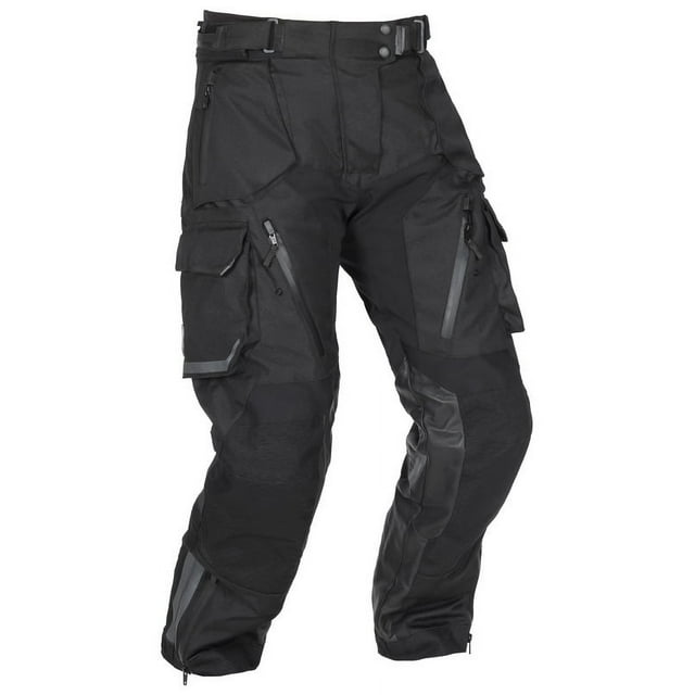 Tourmaster The Trek Mens Textile Adventure Touring Pants Black XL ...
