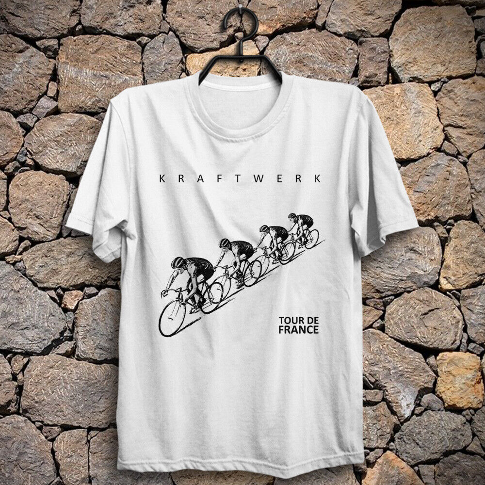 Tour de France Soundtracks Kraftwerk Electronic 80s Retro T-Shirt Ralf ...