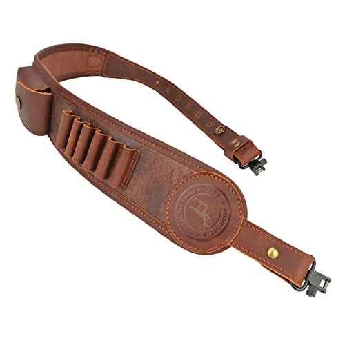 Tourbon Hunting Rifle Shell Holder Bandolier Gun Shoulder Strap Sling ...