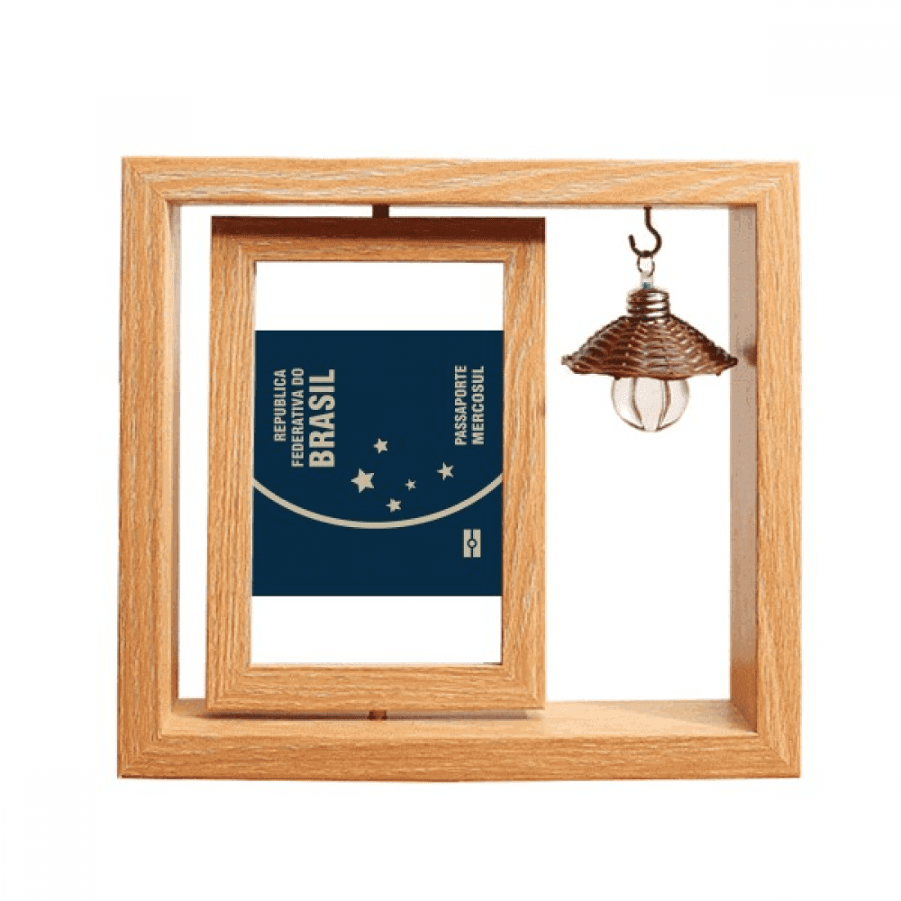 Tourism Country Brazil Unique Flag Memorial Wooden Rotating Picture ...