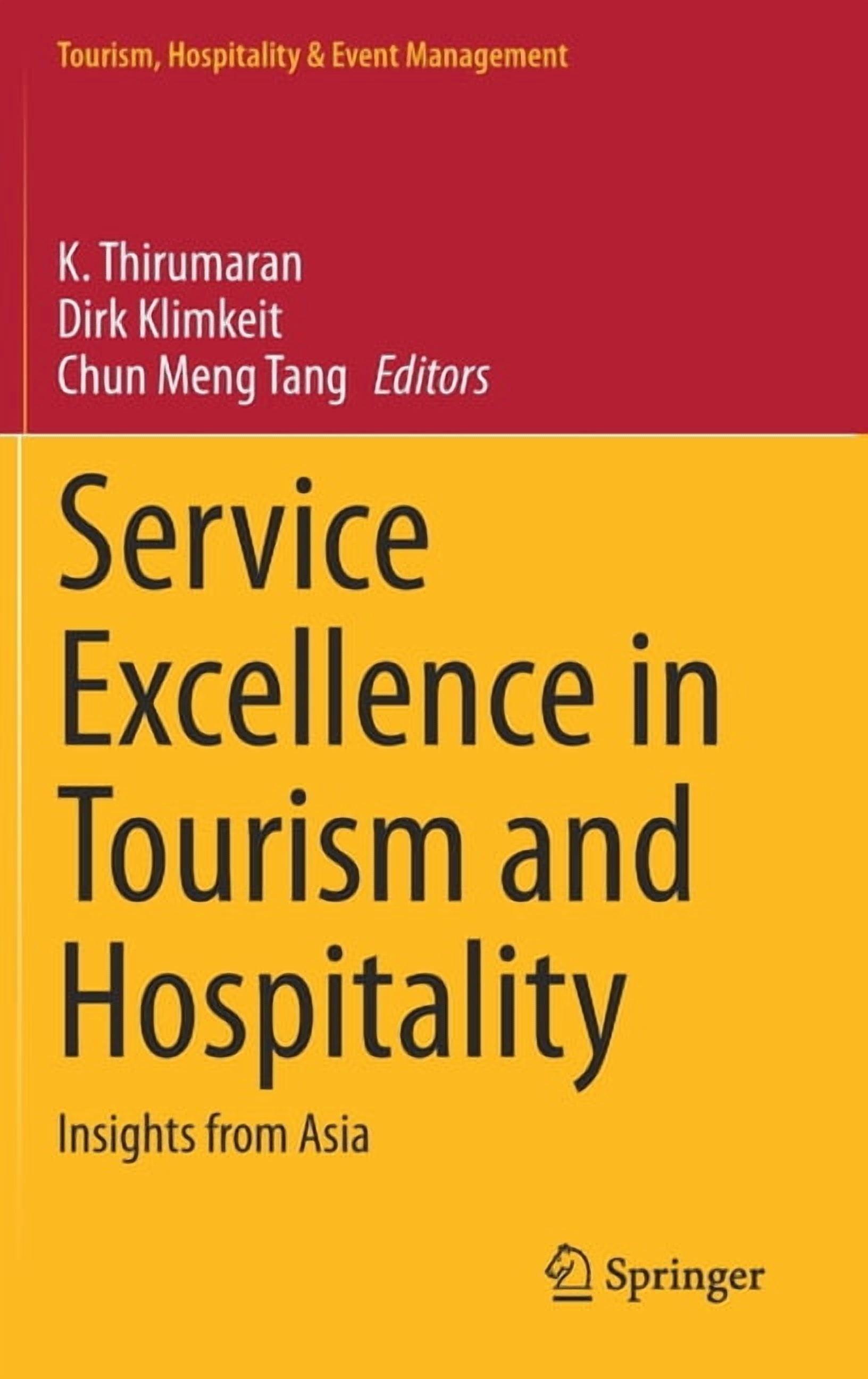 Tourism, Hospitality & Event Management Service Excellence in Tourism ...