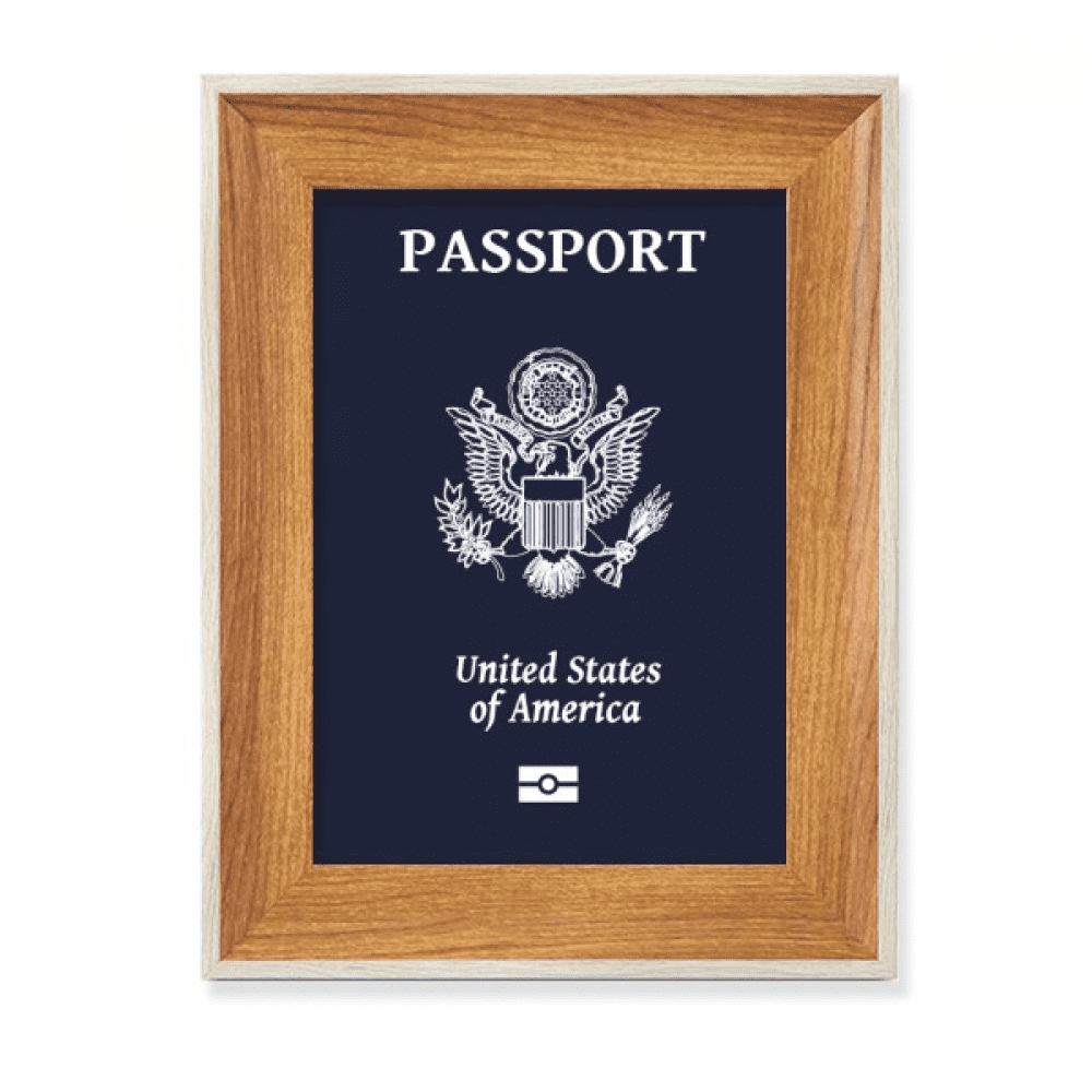 Tourist Country American Unique Flag Memorial Desktop Wooden Photo ...