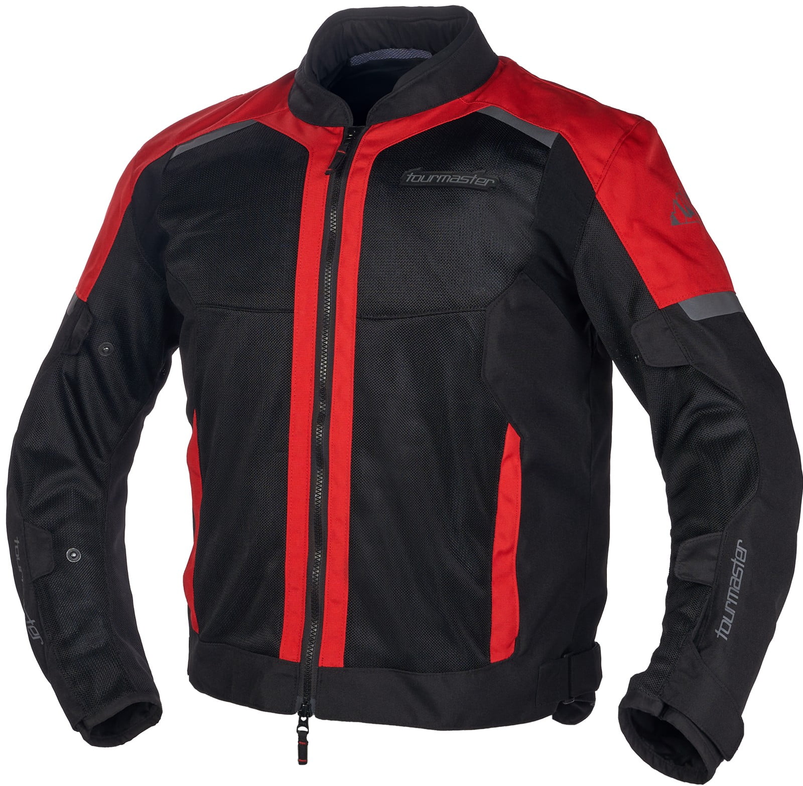 Tourmaster Draft Air 2.0 Mens Textile Motorcycle Jacket Red/Black SM ...
