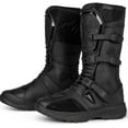 Tourmaster Highlander ADV Mens Leather Motorcycle Boots Black 11 USA ...