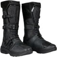 Tourmaster Highlander ADV Mens Leather Motorcycle Boots Black/Gray 11 ...