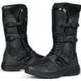 Tourmaster Highlander ADV Mens Leather Motorcycle Boots Black/Gray 13 ...
