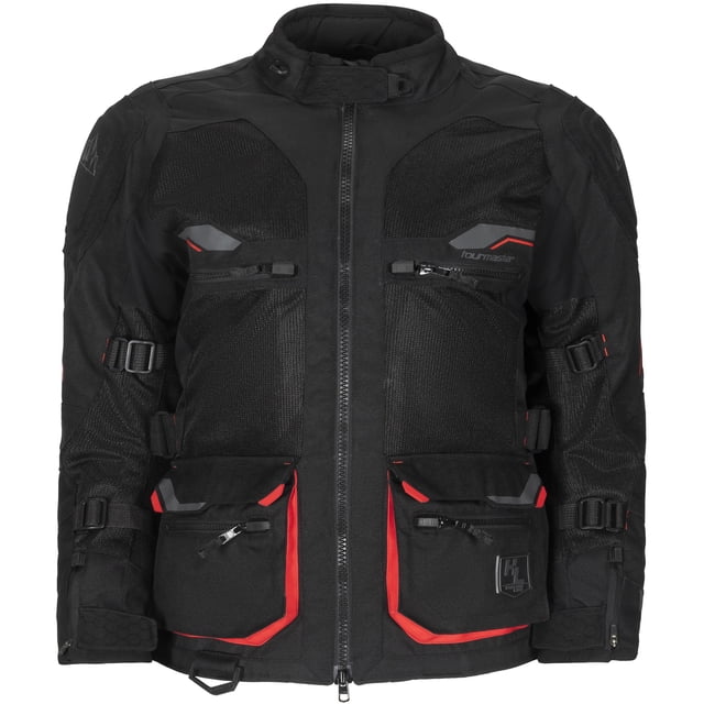 Tourmaster Ridgecrest Mens Adventure Motorcycle Touring Jacket Black ...