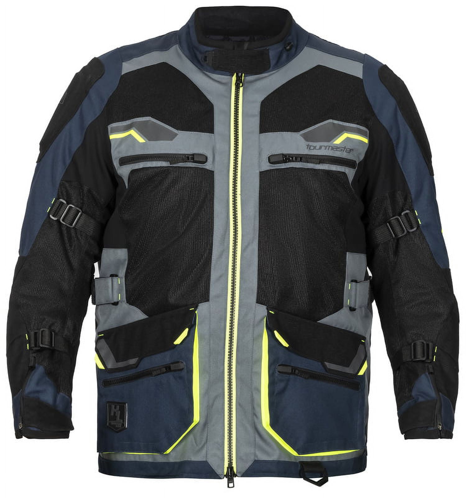 Tourmaster Ridgecrest Mens Adventure Motorcycle Touring Jacket Navy ...
