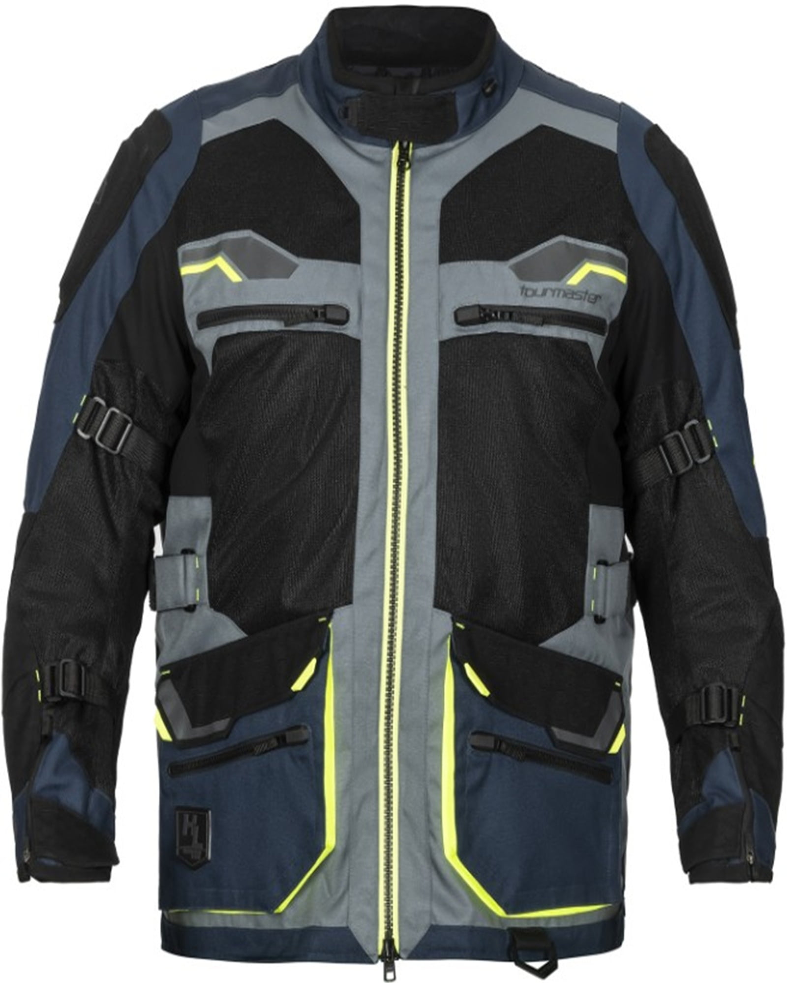 Tourmaster Ridgecrest Mens Adventure Motorcycle Touring Jacket Navy ...