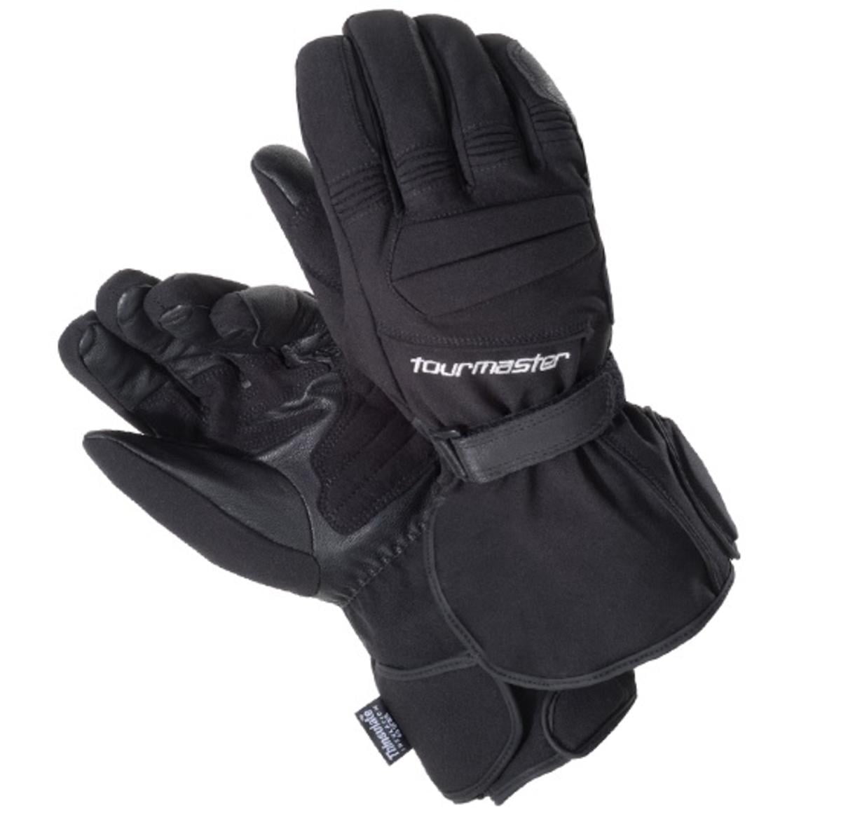 Tourmaster Synergy 2.0 Electrically Heated Textile Gloves Black XS ...
