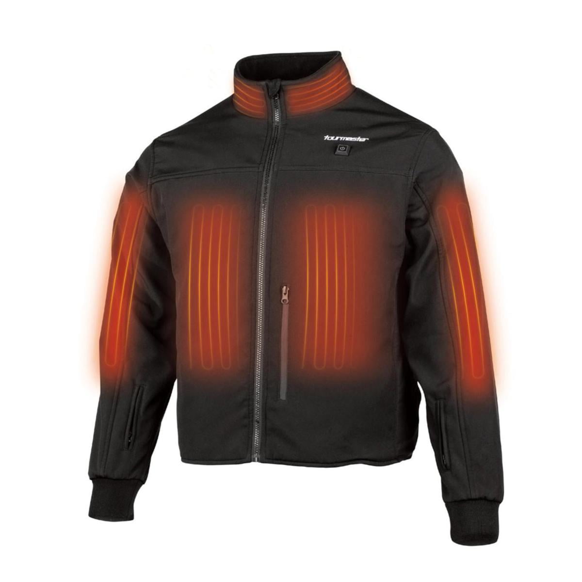 Tourmaster Synergy Pro-Plus 12v Heated Jacket Black Mens XXL/Womens 3XL ...