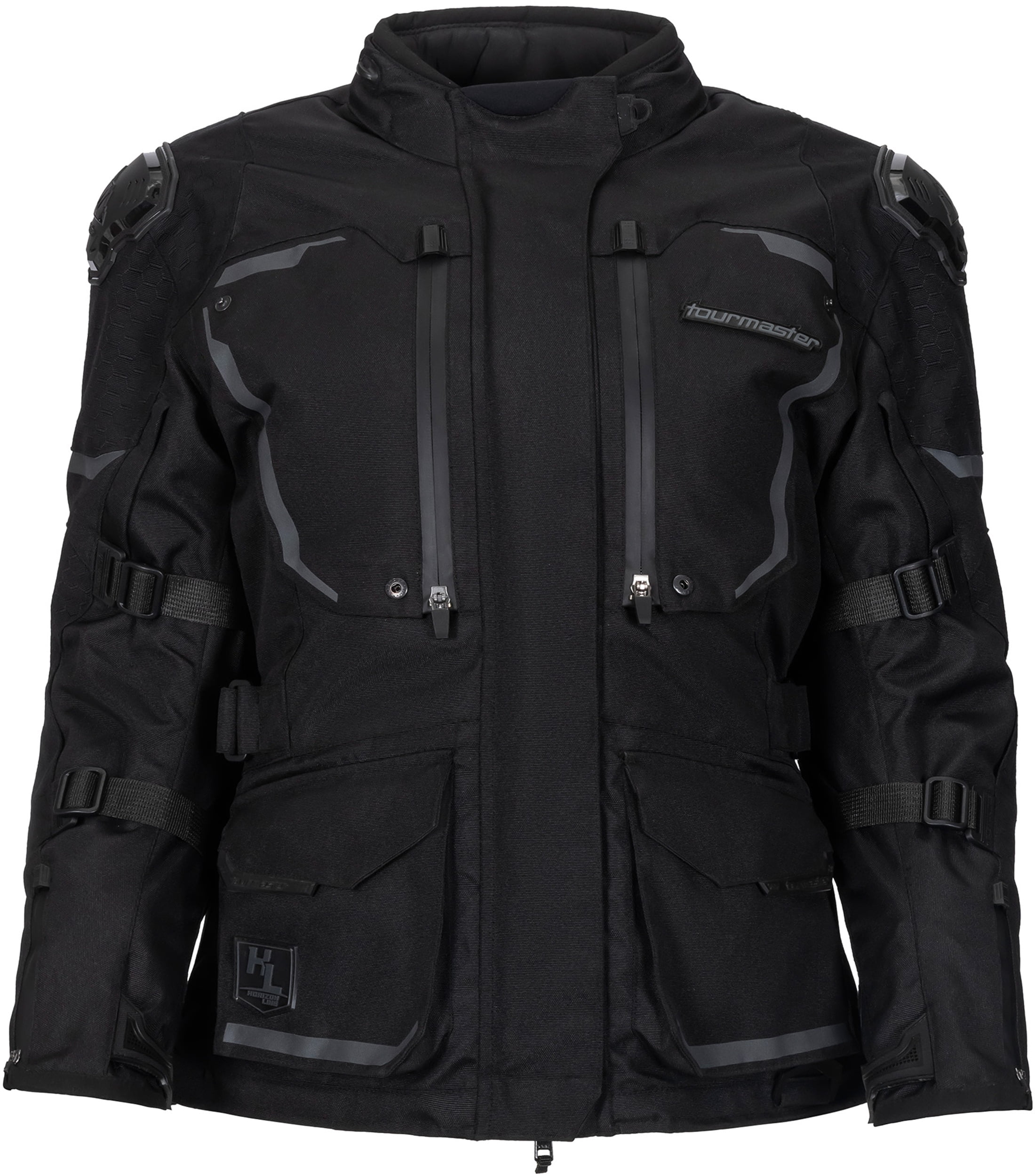 Tourmaster The Trek Mens Adventure Touring Motorcycle Jacket Black 3XL ...