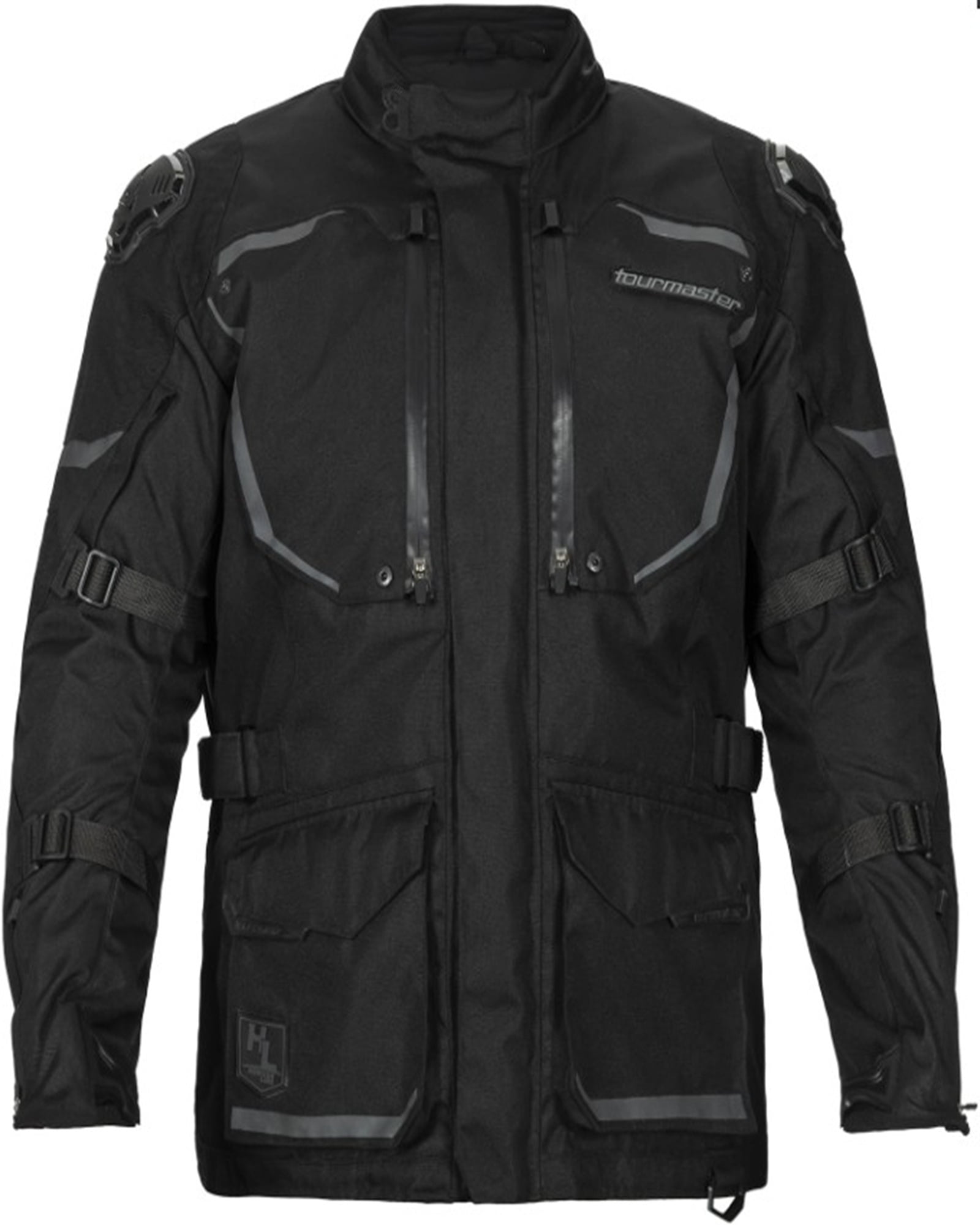 Tourmaster The Trek Mens Adventure Touring Motorcycle Jacket Black 3XL ...