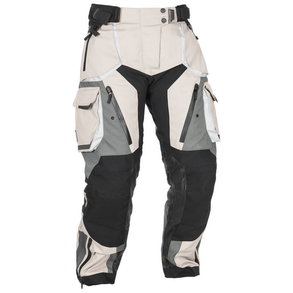 Tourmaster The Trek Mens Textile Adventure Touring Pants Sand/Gray LG ...