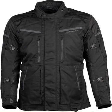 Tourmaster The Trek Mens Adventure Touring Motorcycle Jacket Orange ...
