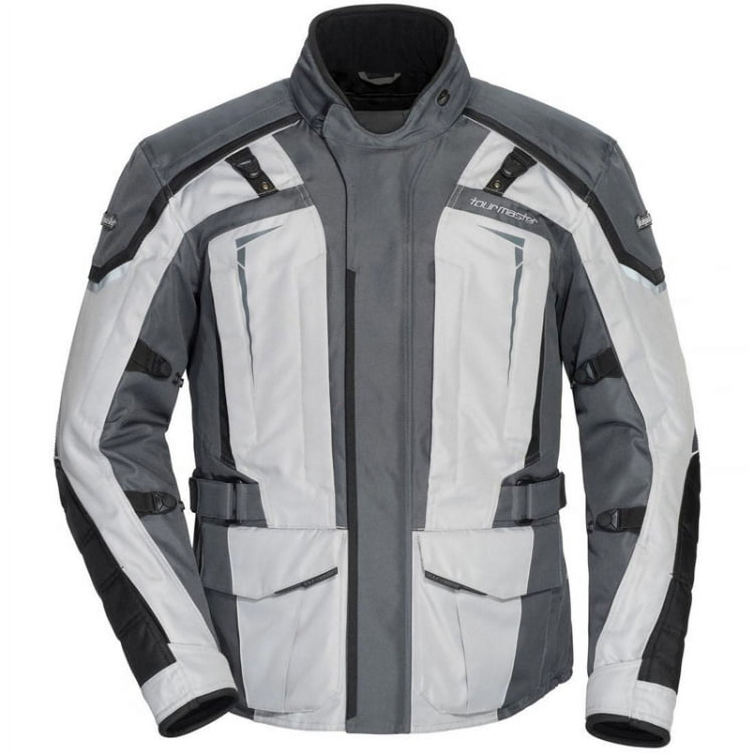 Tourmaster Transition Series 5 Mens Motorcycle Jacket Black/Gun SM ...