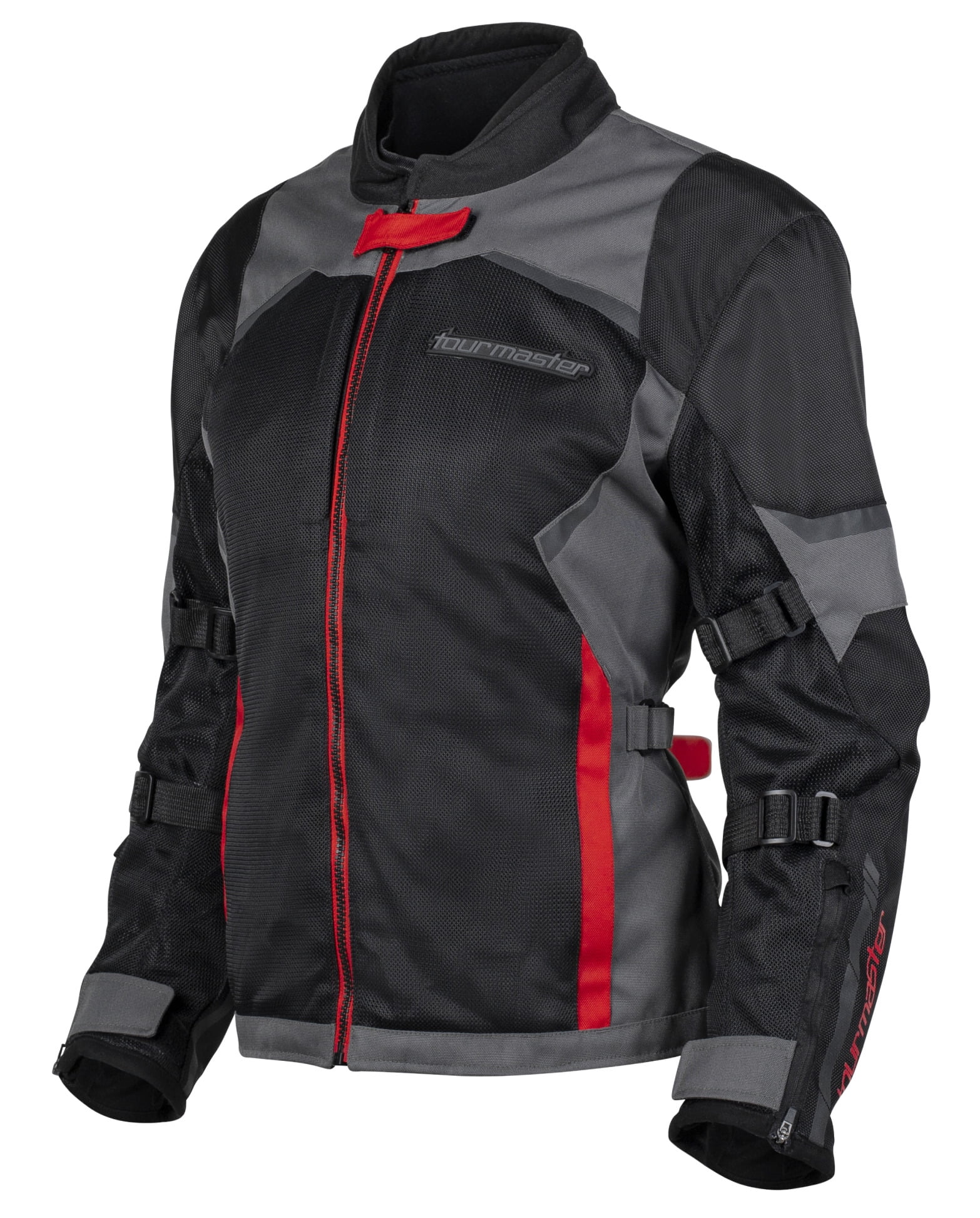 Tourmaster Intake Air V6 Womens Motorcycle Jacket Red/Gray LG - Walmart.com